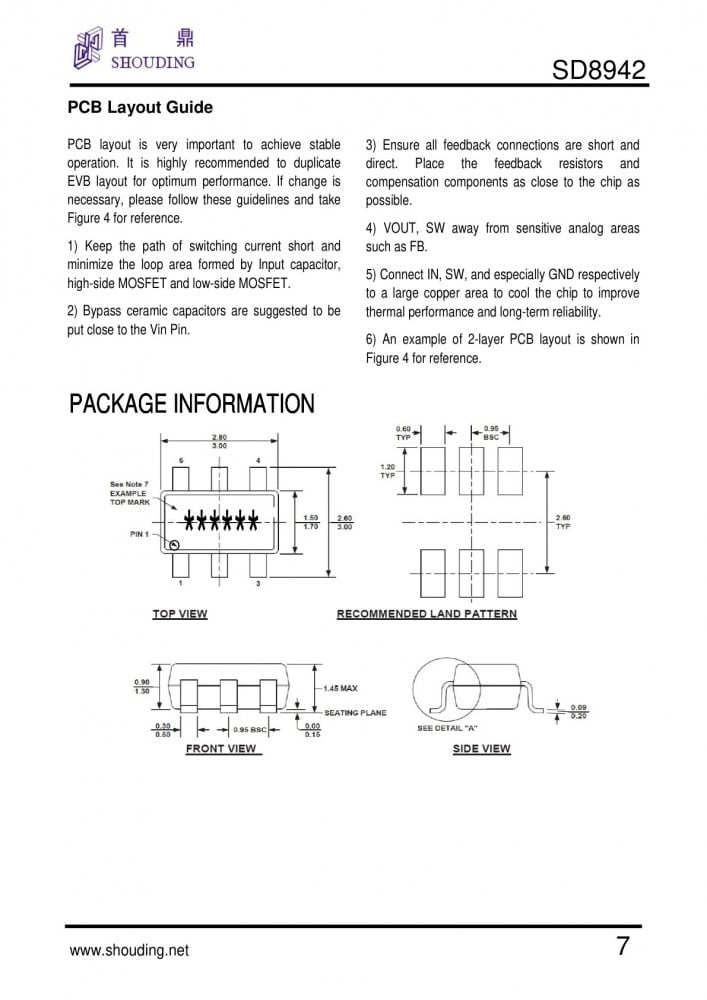 SD8942 datasheet page 7