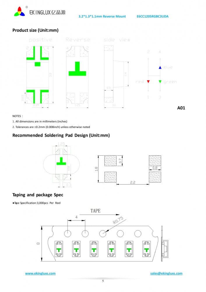 E6CC1205RGBC3UDA datasheet page 5