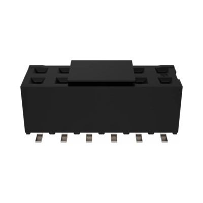 Milli-Grid Vertical Receptacle, 2.00mm Pitch, Dual Row, Surface Mount, Top/Bottom Entry, with Cap, Tube, 0.38µm Gold (Au) Plating, 12 Circuits, Lead-Free for sale