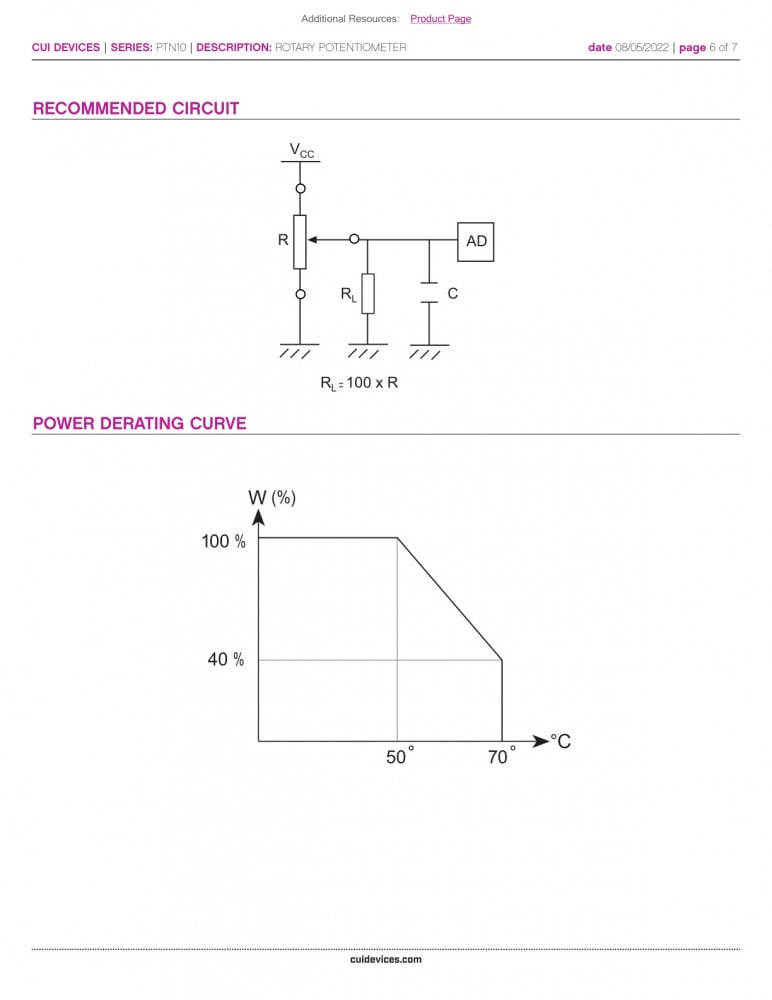 PTN10-E05SB20 datasheet page 6