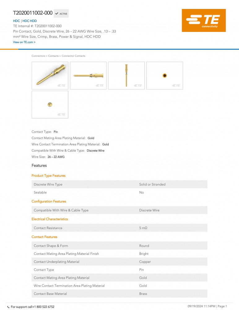 T2020011002-000 technical document page 1