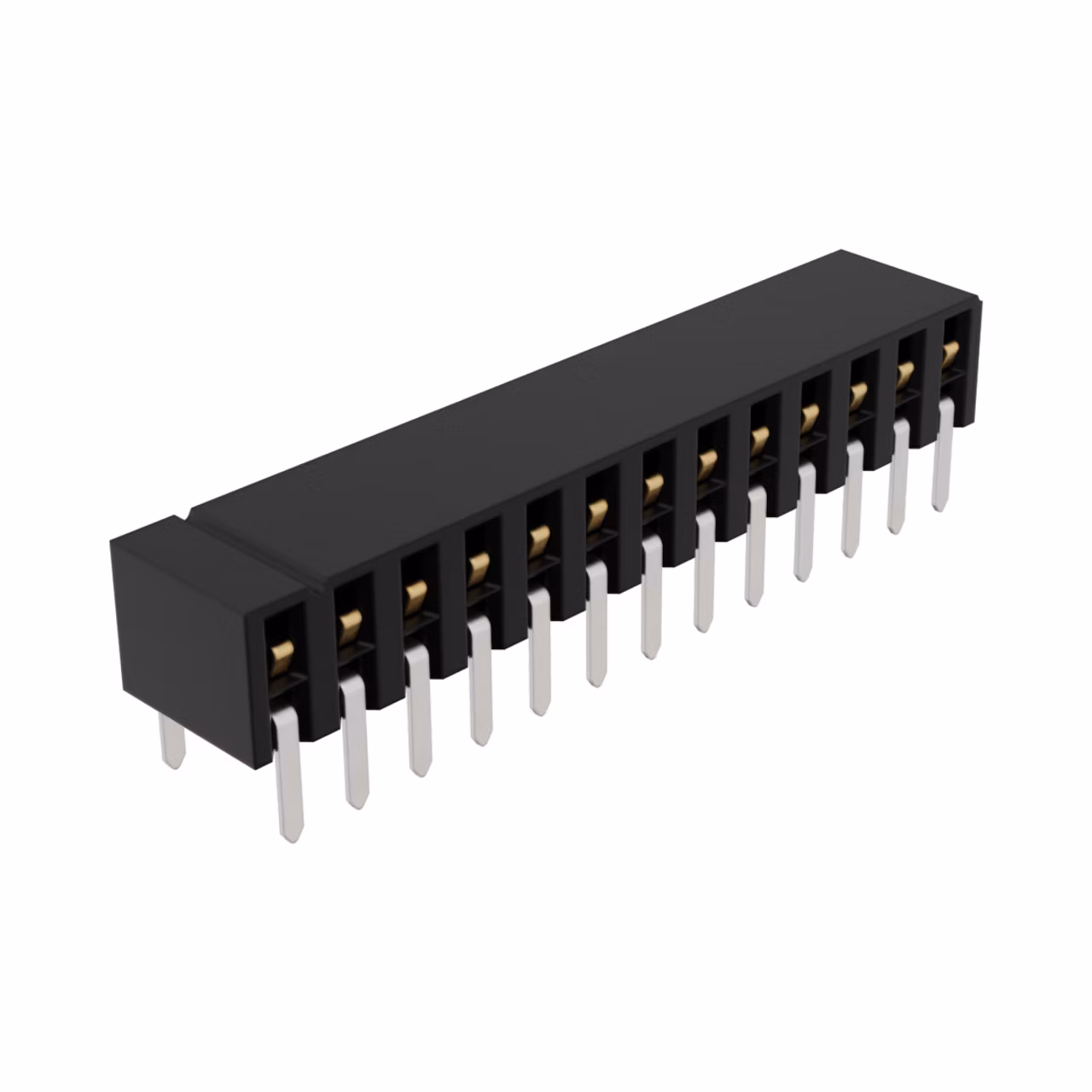 2.00mm Pitch Milli-Grid Receptacle, Side Entry, Through Hole, 0.76µm Gold (Au) Plating, 20 Circuits, Tube, Lead-Free