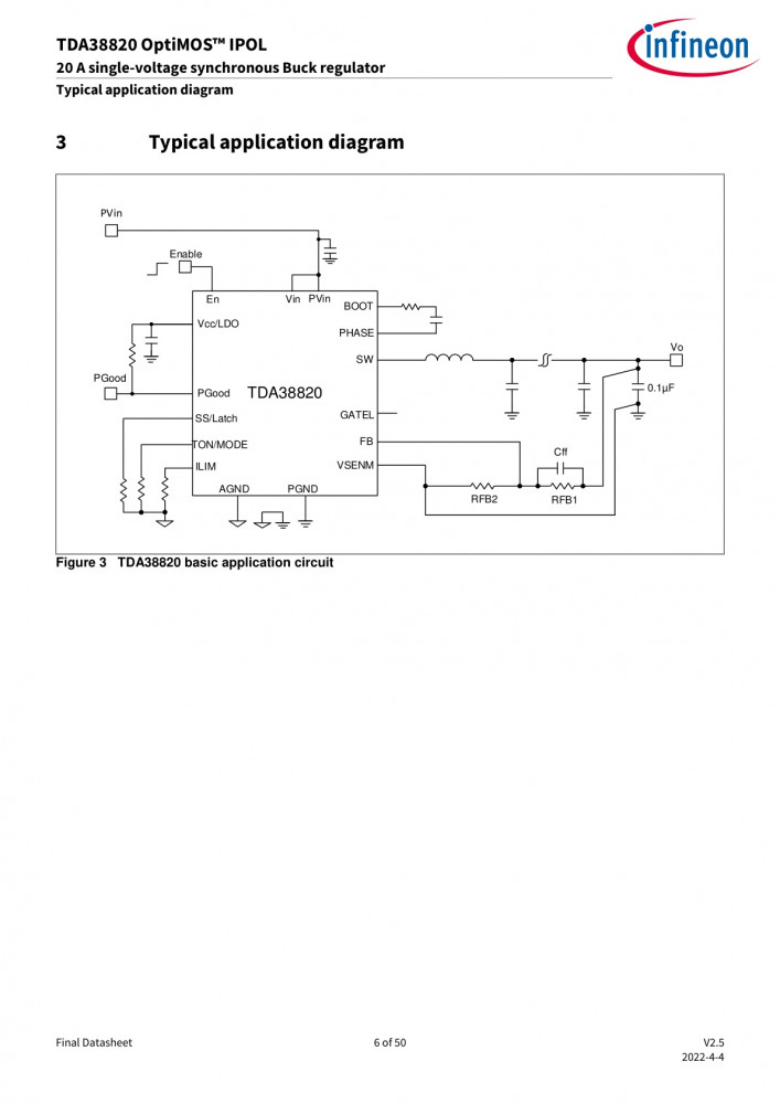 TDA38820AUMA1 datasheet page 6