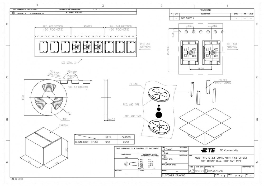 TE Connectivity 2345986-1 drawing page 2