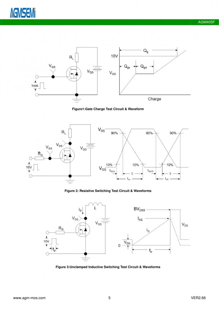 AGM405F datasheet page 5