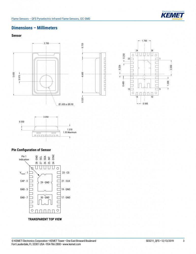 KEMET USEQFSEA448180 technical document page 3