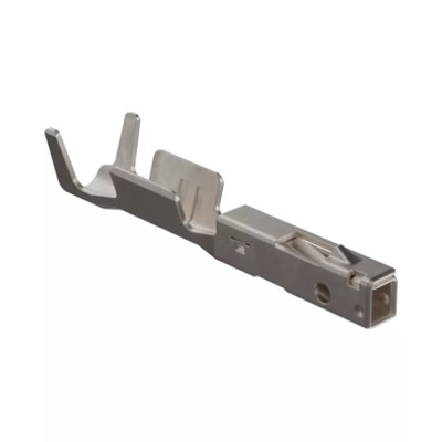CTX50 Receptacle Terminal, Unsealed, Gold Plating, L-Grip, D-Wind, Left Payoff for sale