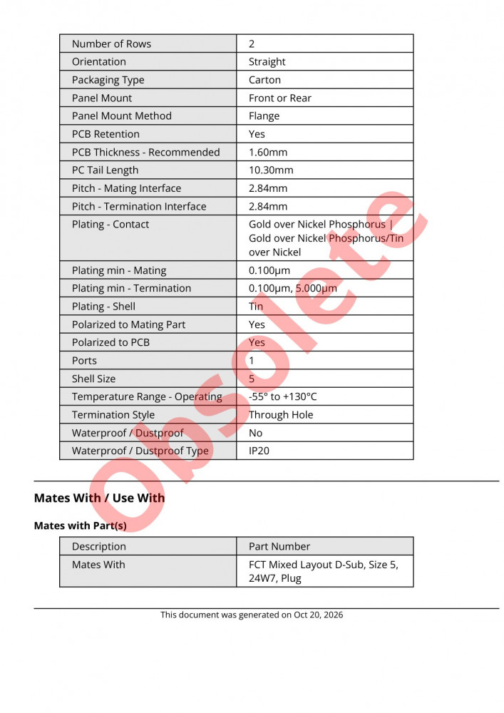 MOLEX 1731071371 product drawing image 3