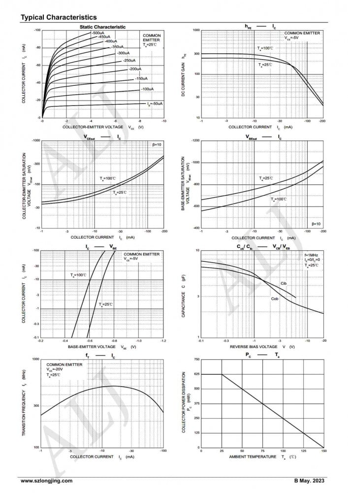 2N3906-338 ALJ datasheet page 2