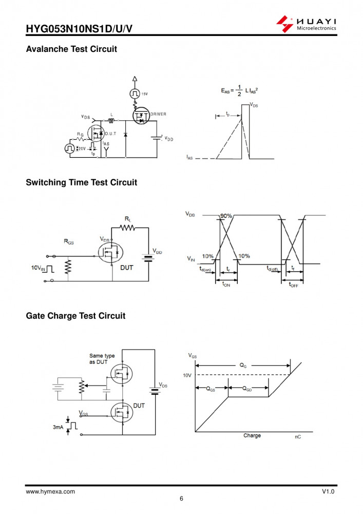 HYG053N10NS1D datasheet page 6