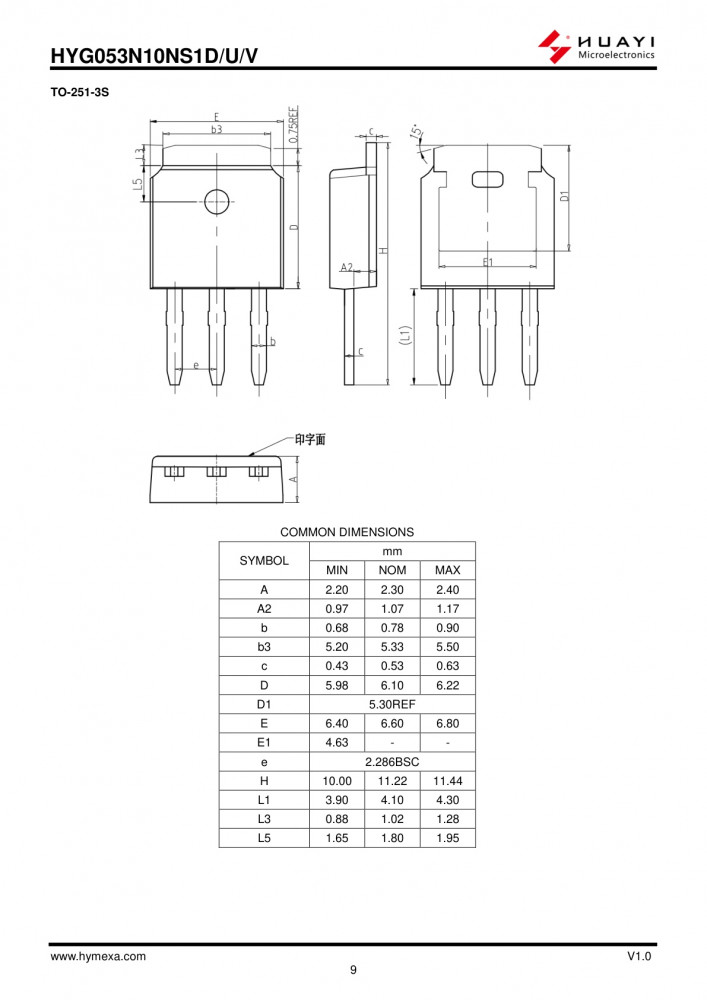HYG053N10NS1D datasheet page 9