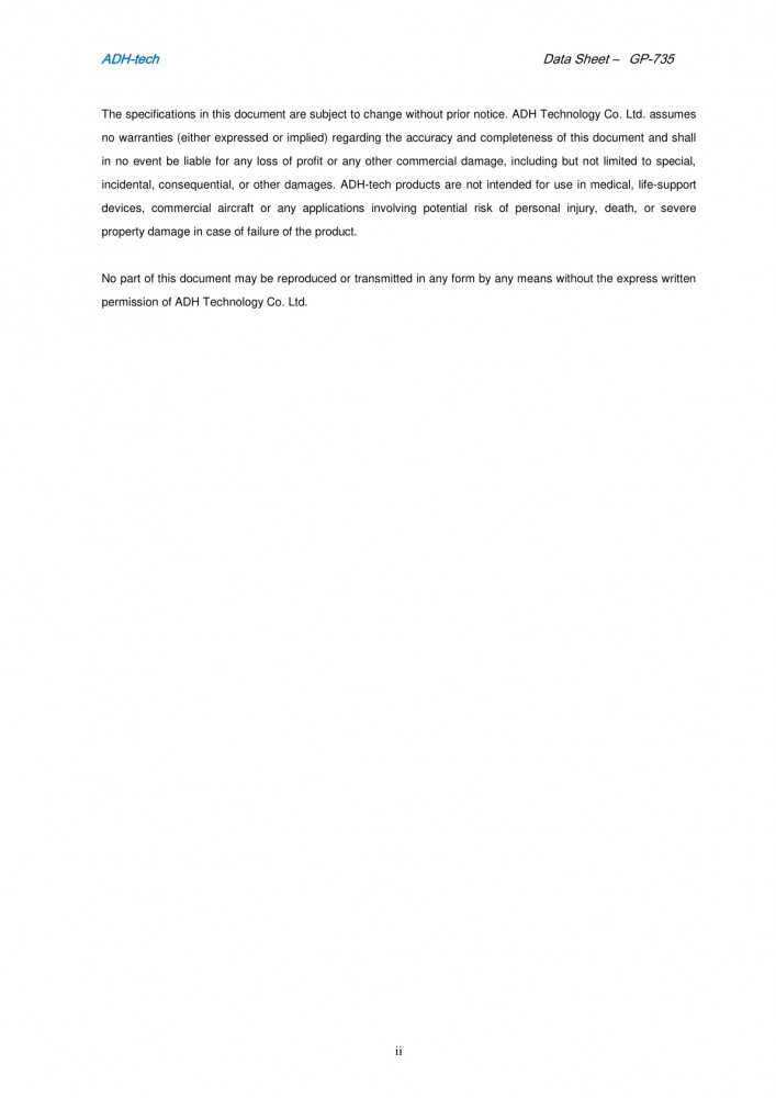 GPS-13670 technical document page 2