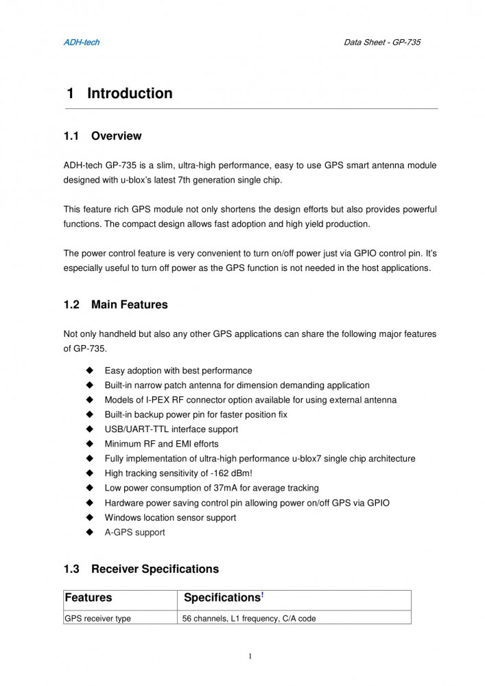GPS-13670 technical document page 5