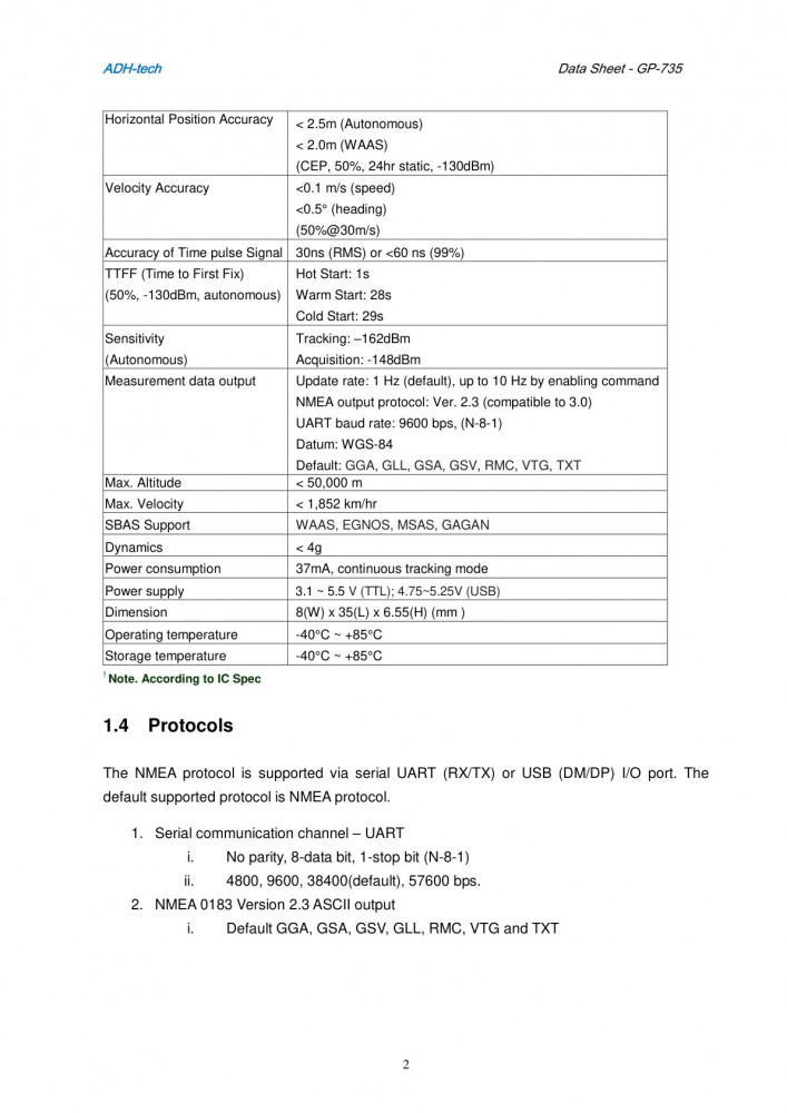 GPS-13670 technical document page 6