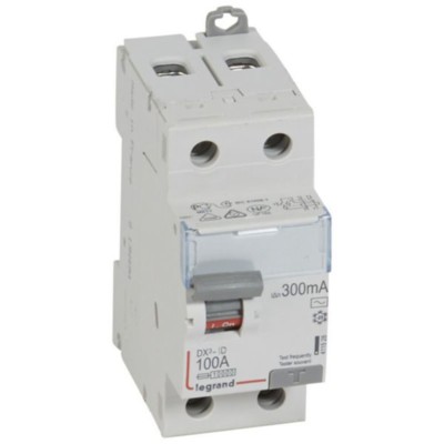 RCCB DX³ 2 pole 100A type AC 300mA screw terminals for sale
