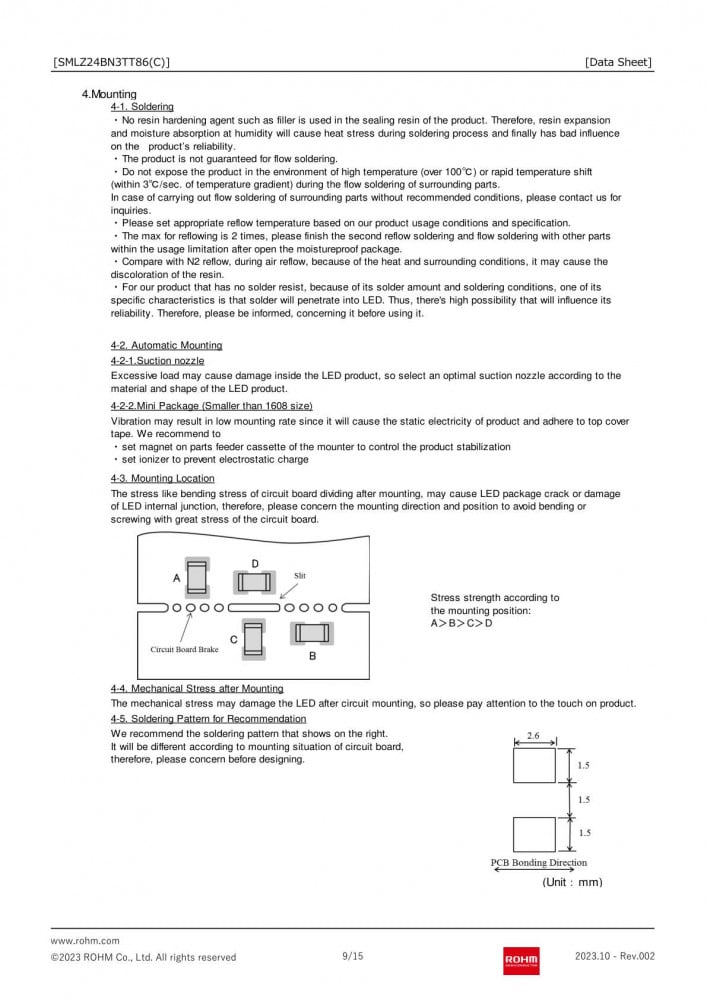 ROHM SMLZ24BN3TT86C document page 9