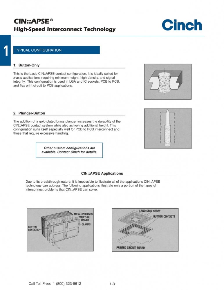 CINCH DDC50S technical document page 5