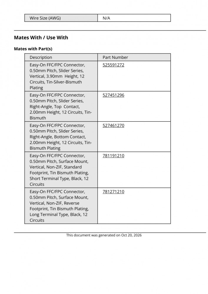 Product technical document image, page 3
