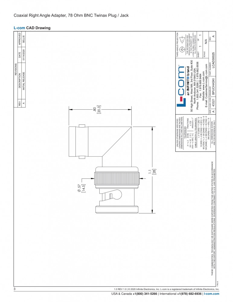 LCAD30025 technical document page 3