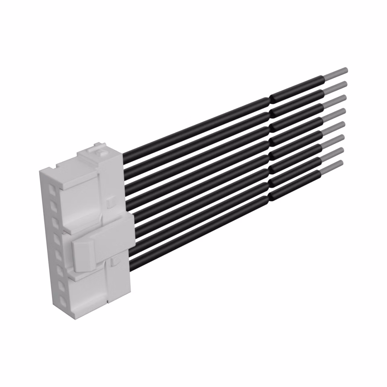 MicroTPA-to-Pigtail Off-the-Shelf (OTS) Cable Assembly, 2.00mm Pitch, Single Row, 150.00mm Length, 8 Circuits, Natural for sale