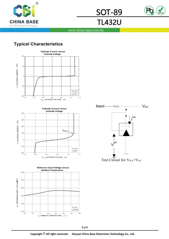 TL432U technical document page 3