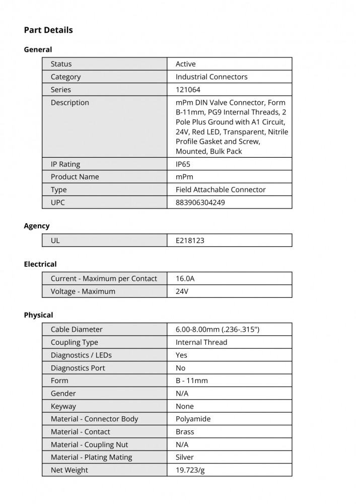 MOLEX S02 Series technical drawing, page 2
