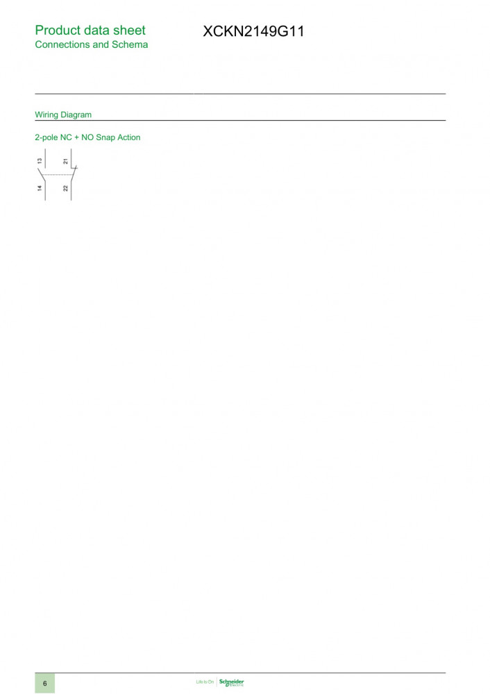 XCKN2149G11 technical document page 6