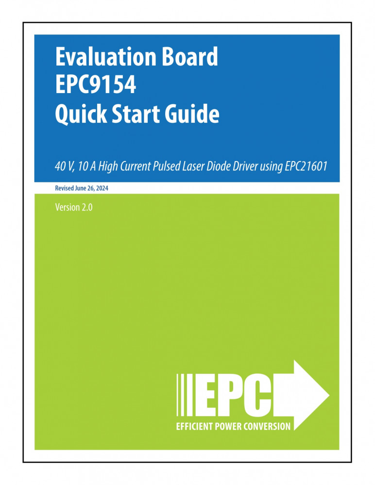 EPC9154 technical document page 1