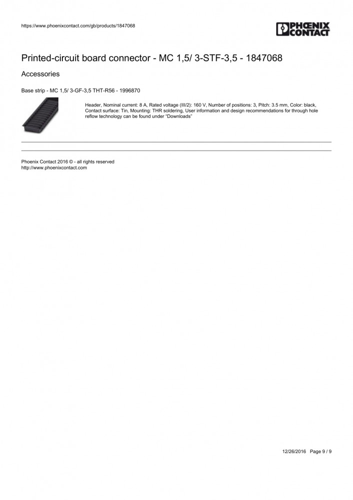 Phoenix Contact 1847068 product document page 9
