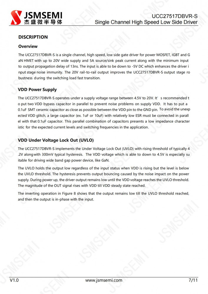UCC27517DBVR-S-JSM datasheet page 7