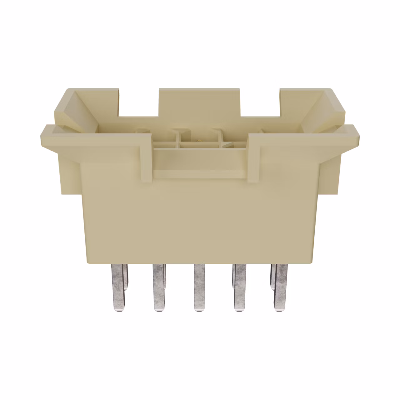 Mini-Fit Jr. BMI First Mate / Last Break Header, 4.20mm Pitch , Dual Row, Vertical, 10 Circuits, Nylon, UL 94V-2, Gold (Au) Plating, Natural for sale