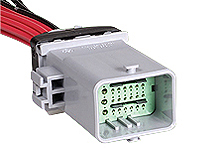 CMC Wire-to-Wire Connector Plug Housing Assembly, 32 Circuits for sale