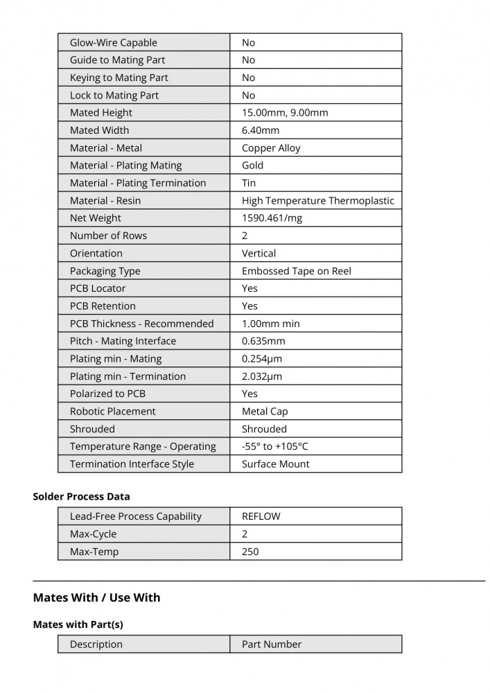 MOLEX 536490874 technical document page 3