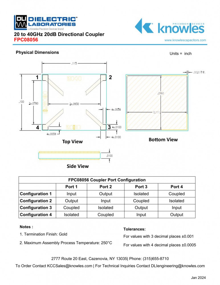 FPC08056 datasheet page 3