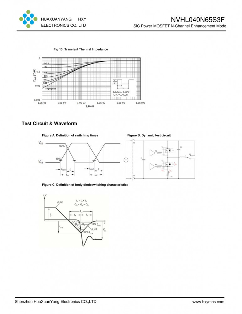NVHL040N65S3F-HXY datasheet page 6