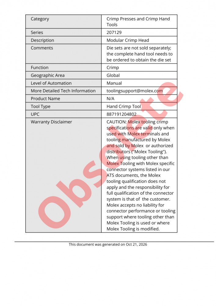 Product document image 2 for MOLEX 638255770