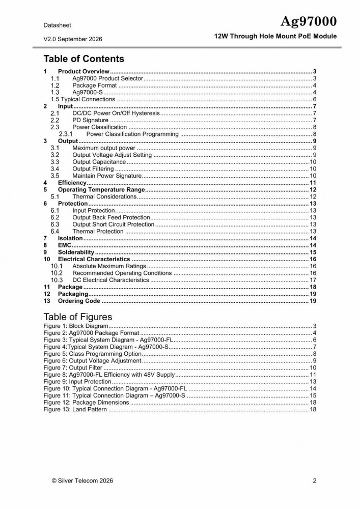 Ag97000 datasheet page 2