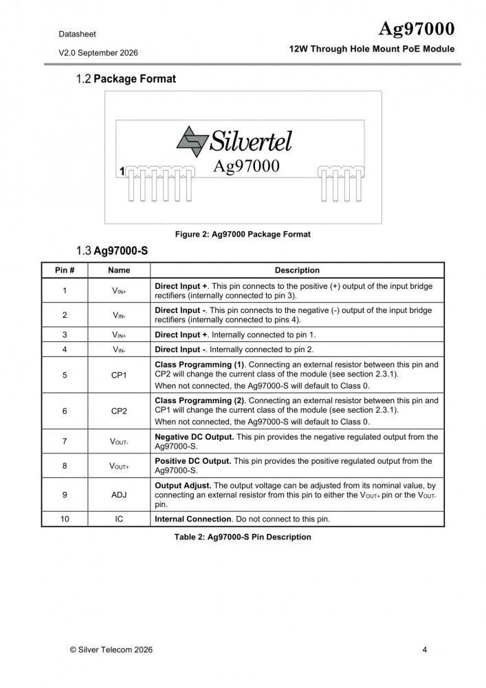 Ag97000 datasheet page 4