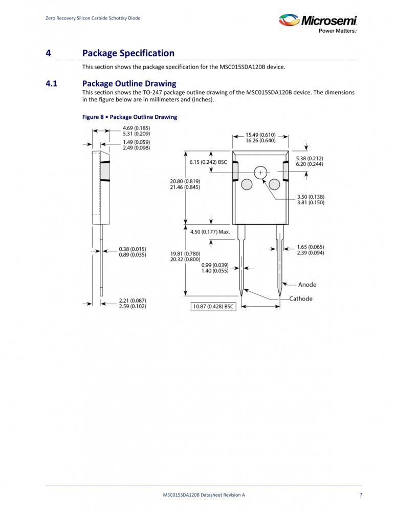MSC015SDA120B datasheet page 9