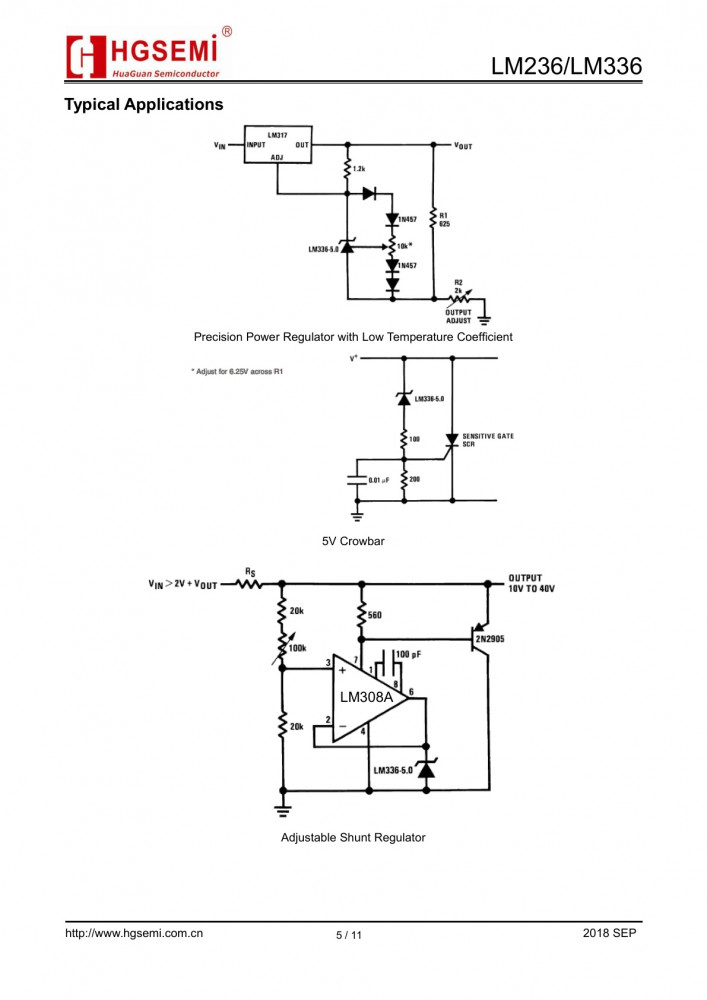 LM236Z-5.0 datasheet page 5