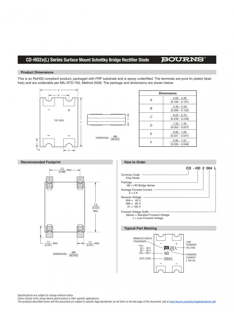 CD-HD201 datasheet page 4