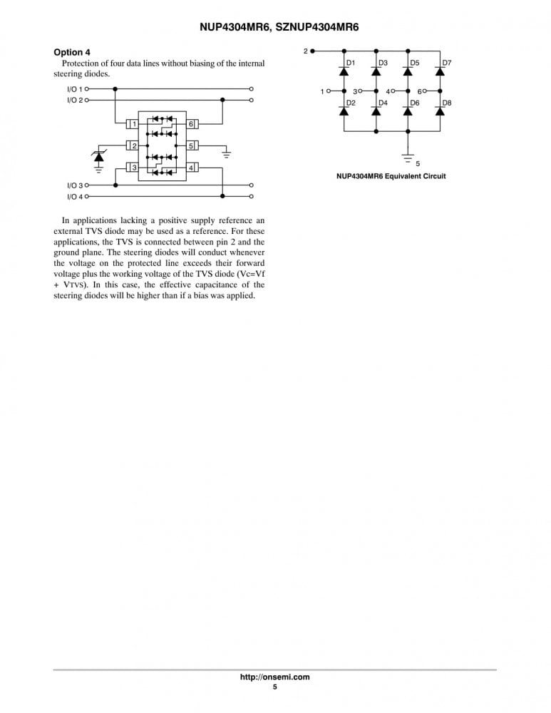 NUP4304MR6T1G technical document page 5