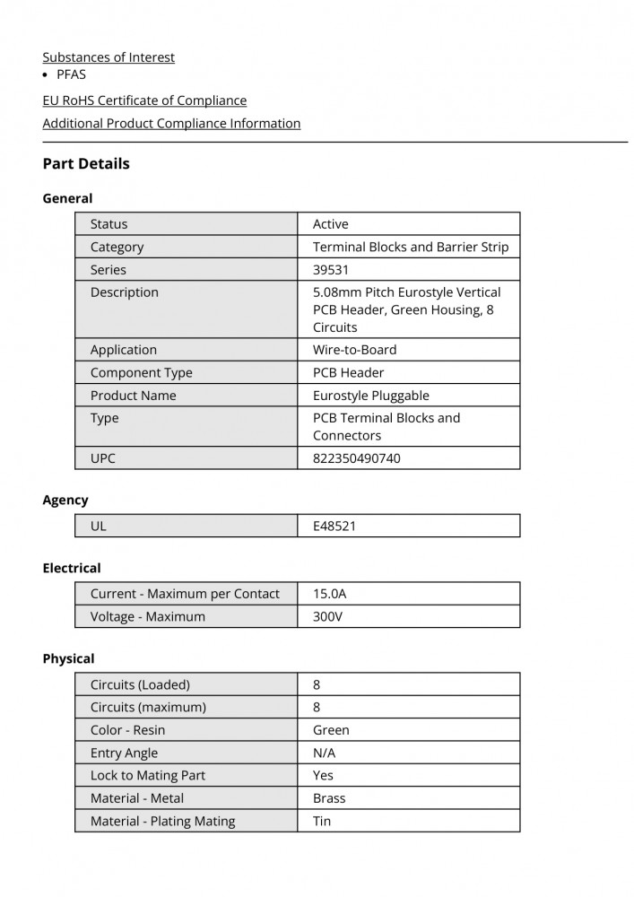 MOLEX 395316008 technical document image 2
