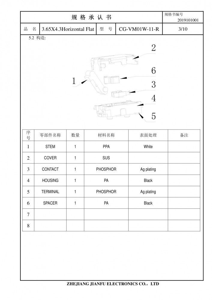 CG-VM01W-11-R specification page 4