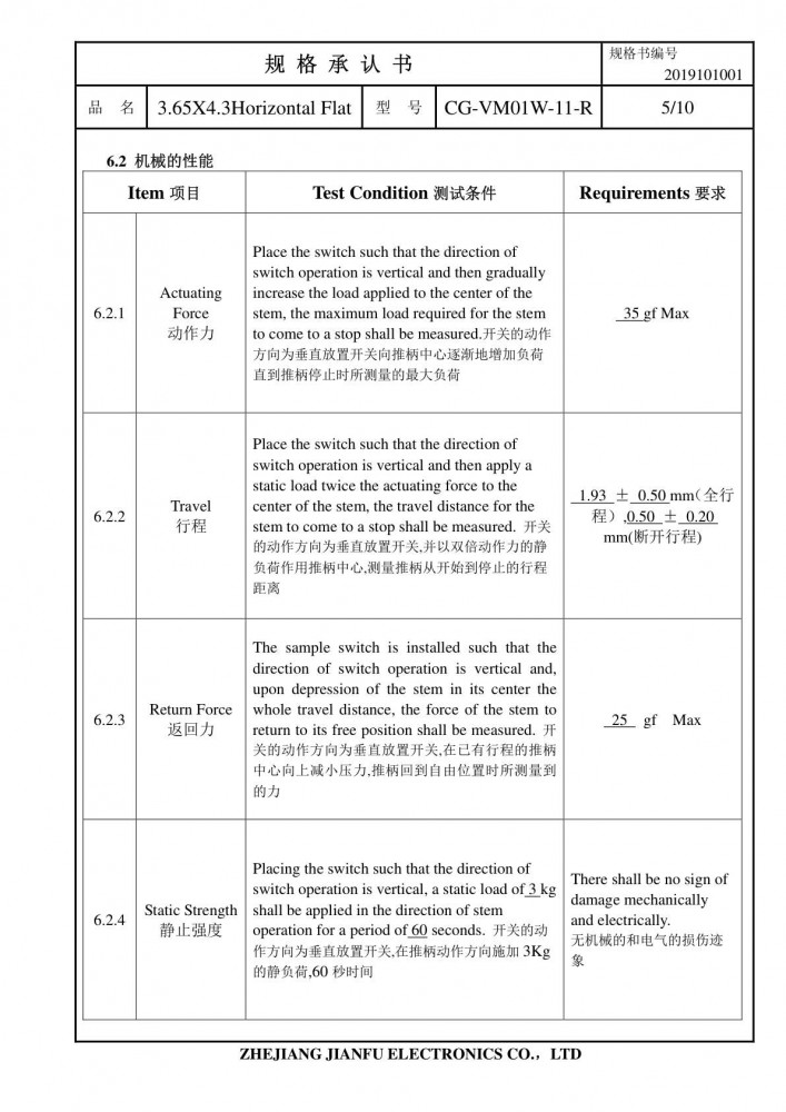 CG-VM01W-11-R specification page 6