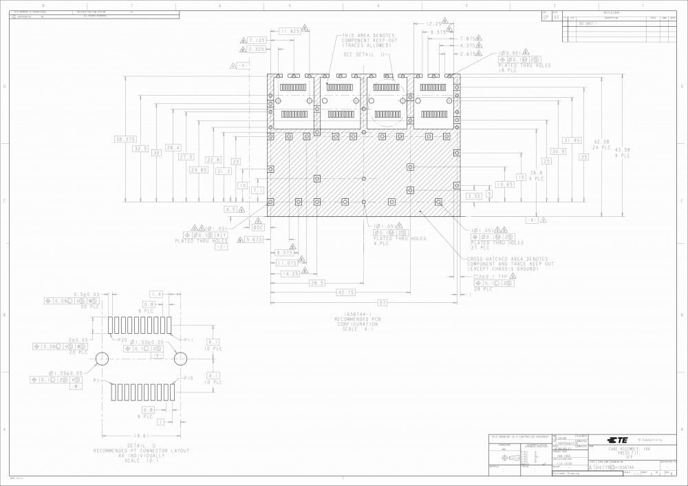 TE Connectivity 1658744 customer drawing page 2