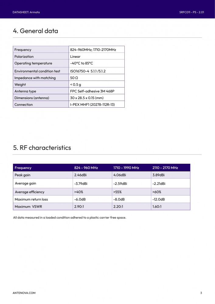 Armata datasheet page 3
