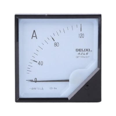 Delixi Electric 42L6A10A Analog Panel Ammeter Chip
