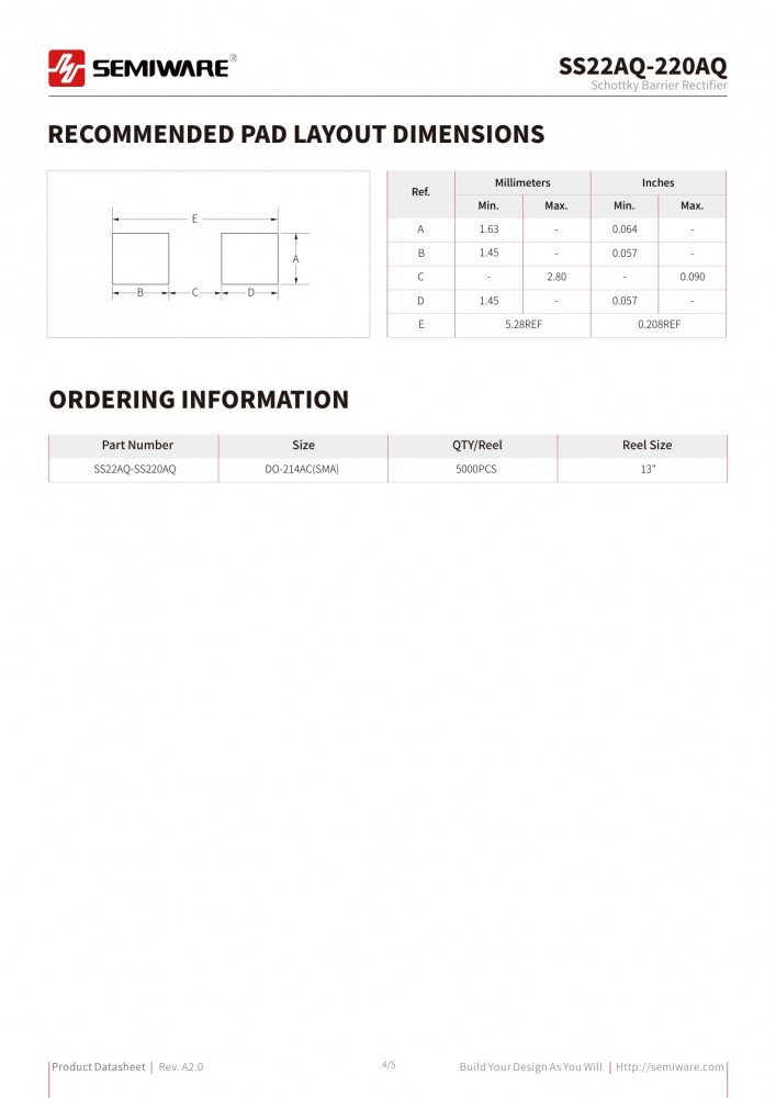 SS26AQ datasheet page 4