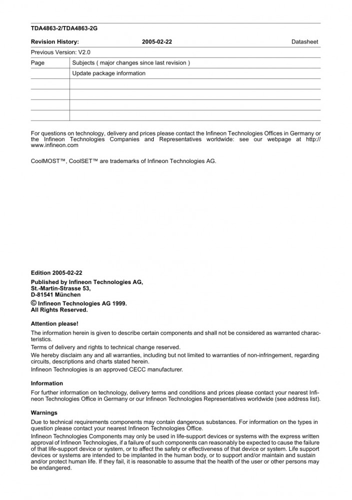 TDA4863-2G datasheet page 2